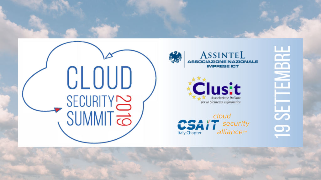 Assintel, Clusit e CSA Italy insieme per la IV edizione di Cloud Security Summit - Assintel